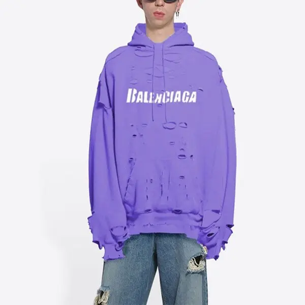 Balenciaga Destroyed Hoodie