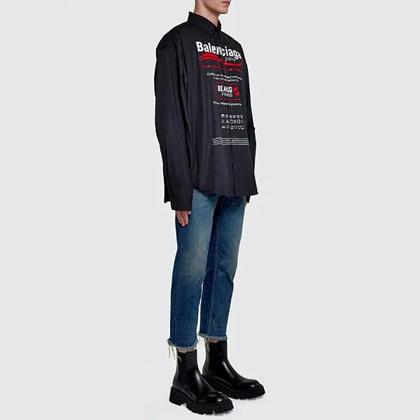 Balenciaga Dry Cleaning Shirt Large Fit