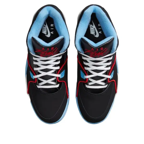 Nike Flight 89 Mid Top Sneakers - Black/blue/red