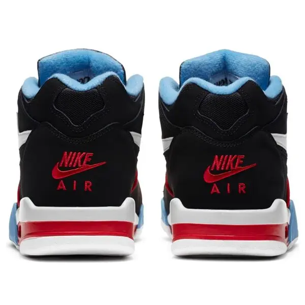 Nike Flight 89 Mid Top Sneakers - Black/blue/red