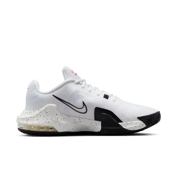 Nike Max Impact 4 Low Top Athletic Sneakers - White/sail/copa