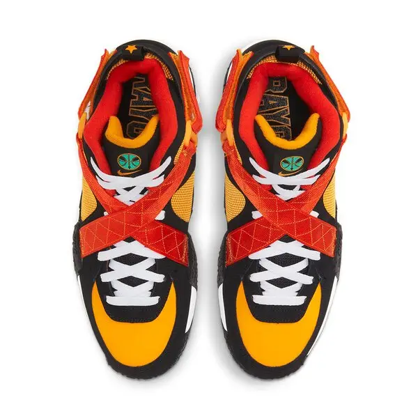Nike Raid "roswell Raygun" Athletic Sneakers - Black/orange/yellow
