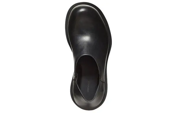 Balenciaga Hummer" Leather Block Heel Shoes