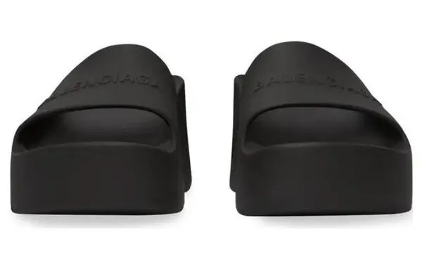 Balenciaga Rubber Wedge Sandals