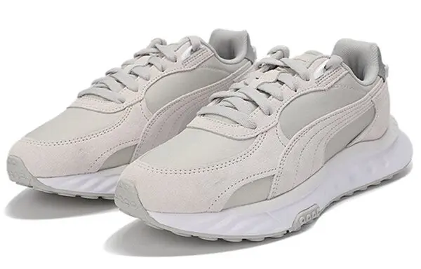 PUMA Wild Rider Pickup Sport Shoes - Cream