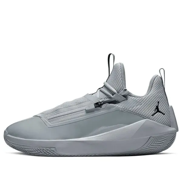 JORDAN Jumpman Hustle Sneakers - Gray