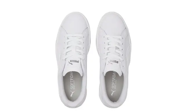 PUMA Karmen Leather Platform Sneakers