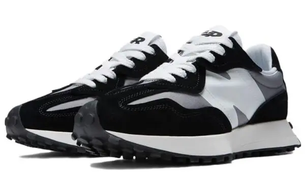 NEW BALANCE 327 Athletic Sneakers - Black/shadow Grey