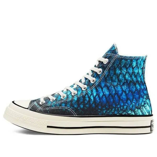 CONVERSE Chuck 70 Animal Print High Top Sneakers - Blue/white
