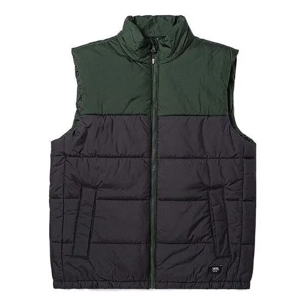 VANS Norris Mte-1 Puffer Vest - Black/green
