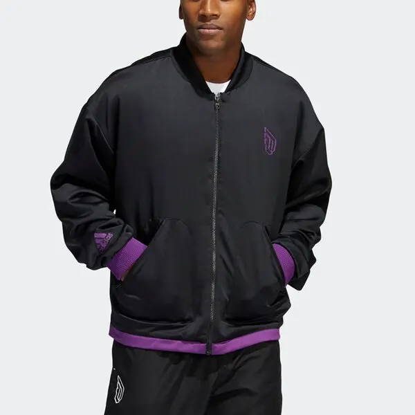Adidas Logo Sports Basketball Jacket