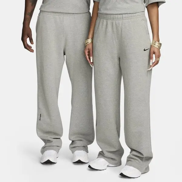 Nike X Nocta Fleece Cs Open-hem Pant - Grey