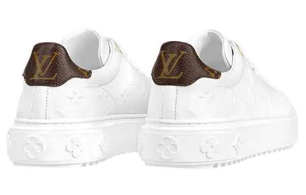 LOUIS VUITTON Time Out Sneakers - White/brown