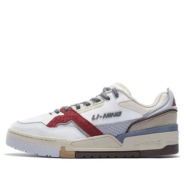 LI-NING 001 Btc Sneakers - White/grey/red