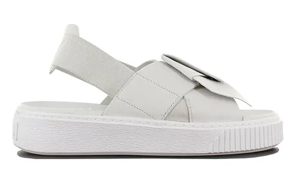 PUMA Platform Sandals - White
