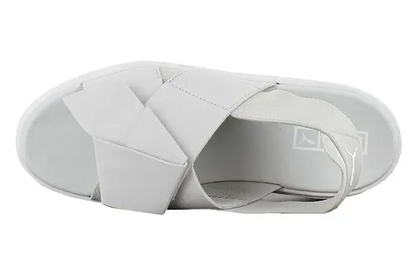 PUMA Platform Sandals - White