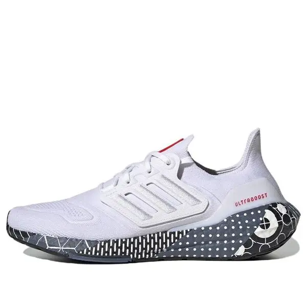 Adidas Ultraboost 22 "patchwork Graphic" Sneakers - White