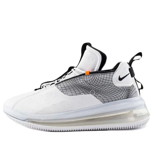 Nike Max 720 Waves D/ms/x Sneakers - White/black-wolf Grey-total Orange