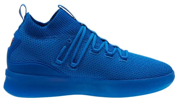PUMA Clyde Court "city Pack New York" High Top Sneakers - Blue/orange