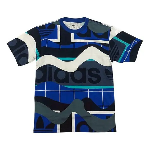 Adidas Originals Printed Crewneck Short Sleeve T-shirt