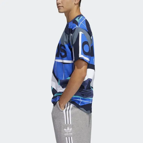 Adidas Originals Printed Crewneck Short Sleeve T-shirt
