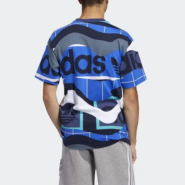 Adidas Originals Printed Crewneck Short Sleeve T-shirt