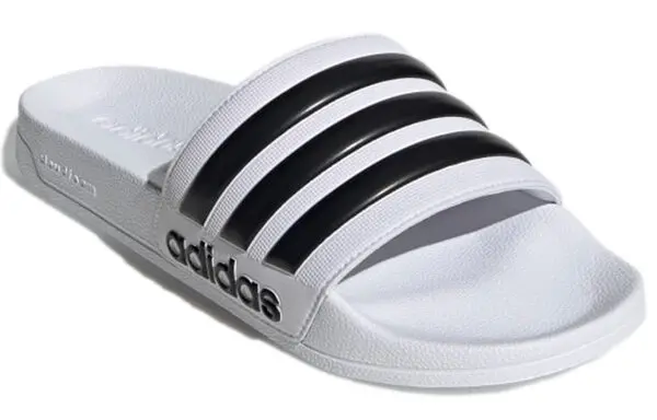 Adidas Adilette Shower Slide - White/black