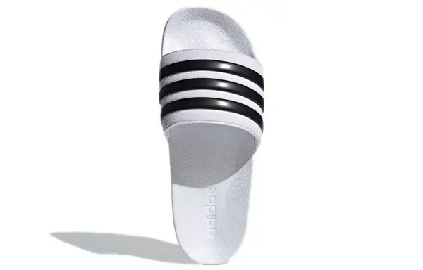 Adidas Adilette Shower Slide 'white Black - White/black
