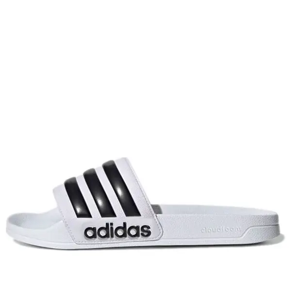Adidas Adilette Shower Slide - White/black