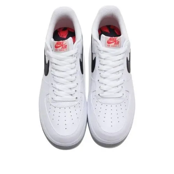 Nike Force 1 Low '07 Rs Sneakers - Black/white/red
