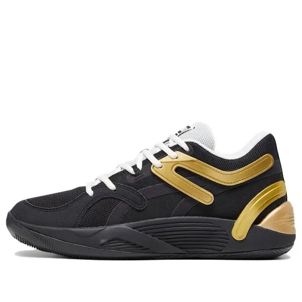 PUMA Trc Blaze Court Basketball Sneakers - Black/gold