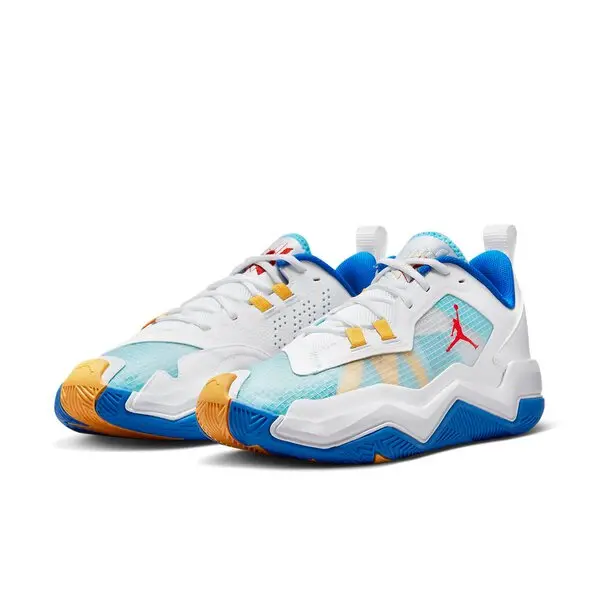 JORDAN One Take 4 Pf Basketball Sneakers - White/blue