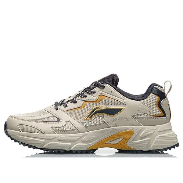 LI-NING Retro Running Sneakers Arlq001-7 - Beige/yellow