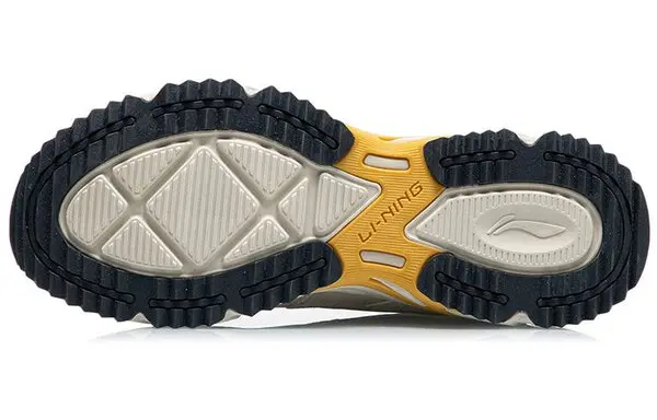 LI-NING Retro Running Sneakers Arlq001-7 - Beige/yellow