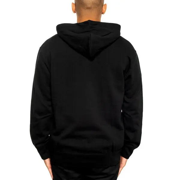 Play Comme Des Garcon Double-heart Zip-up Hoodie - Black