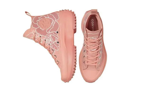 CONVERSE Run Star Hike Floral High Top Sneakers
