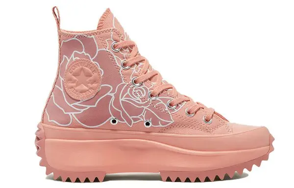 CONVERSE Run Star Hike Floral High Top Sneakers