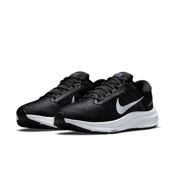 Nike Zoom Structure 24 Sneakers - Black/silver