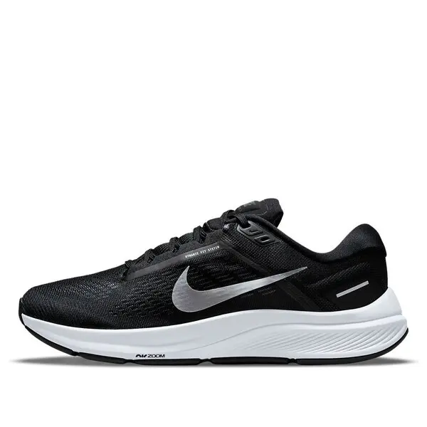 Nike Zoom Structure 24 Sneakers - Black/silver