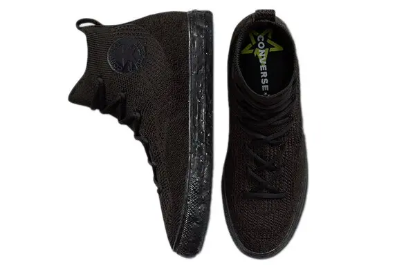 CONVERSE Chuck Taylor All Star Crater Knit High Top Sneakers - Black
