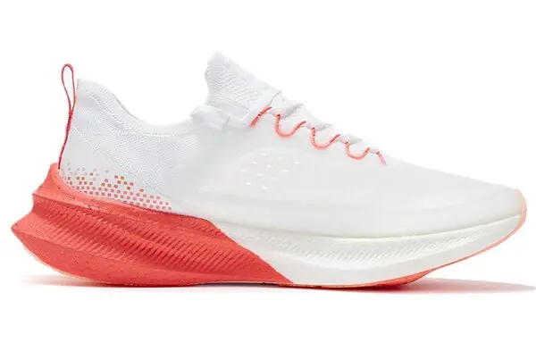 LI-NING Feidian Challenger Athletic Sneakers - White/red