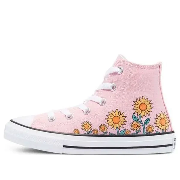 CONVERSE Chuck Taylor All Star High Top Sneakers - Pink/yellow