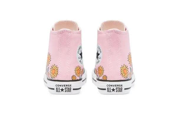 CONVERSE Chuck Taylor All Star High Top Sneakers - Pink/yellow