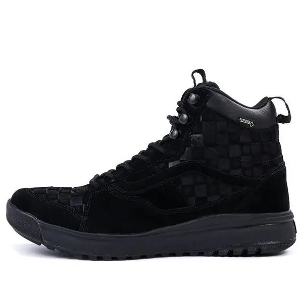 VANS Ultrarange High Gtx Mte Checkerboard Boots - Black