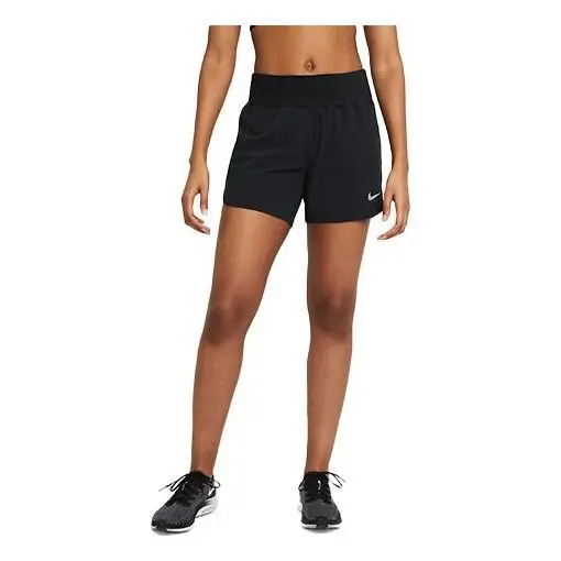 Nike Eclipse Solid Color Casual Sports Running Shorts - Default Color