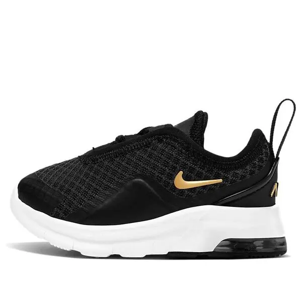 Nike Max Motion 2 Metallic Gold Sneakers - Black