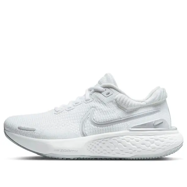 Nike Zoomx Invincible Run Flyknit 2 Athletic Sneakers - White/grey