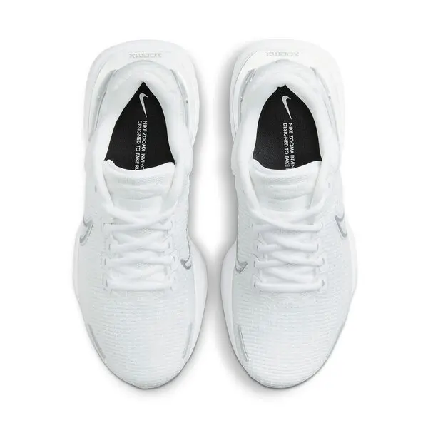 Nike Zoomx Invincible Run Flyknit 2 Athletic Sneakers - White/grey