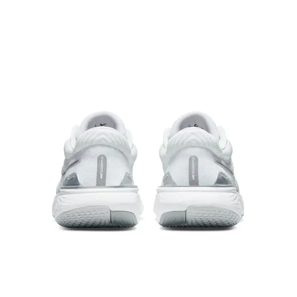 Nike Zoomx Invincible Run Flyknit 2 Athletic Sneakers - White/grey
