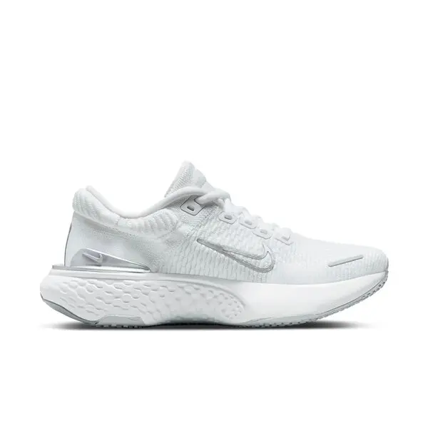 Nike Zoomx Invincible Run Flyknit 2 Athletic Sneakers - White/grey